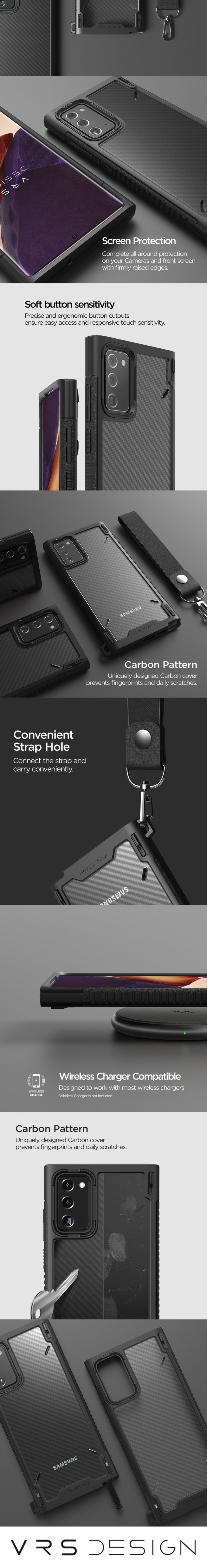 VRS Crystal Mixx Pro เคส Samsung Galaxy Note 20 | PatternB
